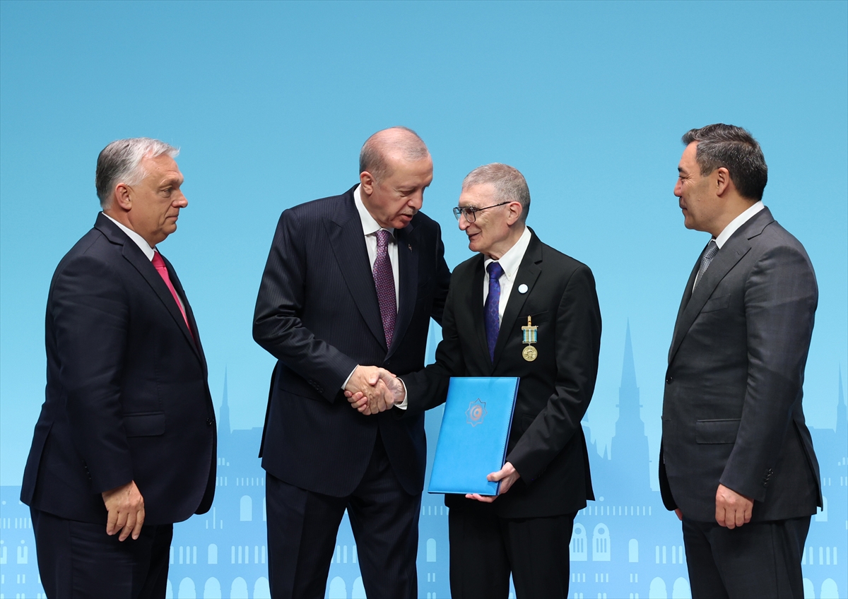 Türk Devletleri Teşkilatından Prof. Dr. Aziz Sancar'a "Ali Şir Nevai ...